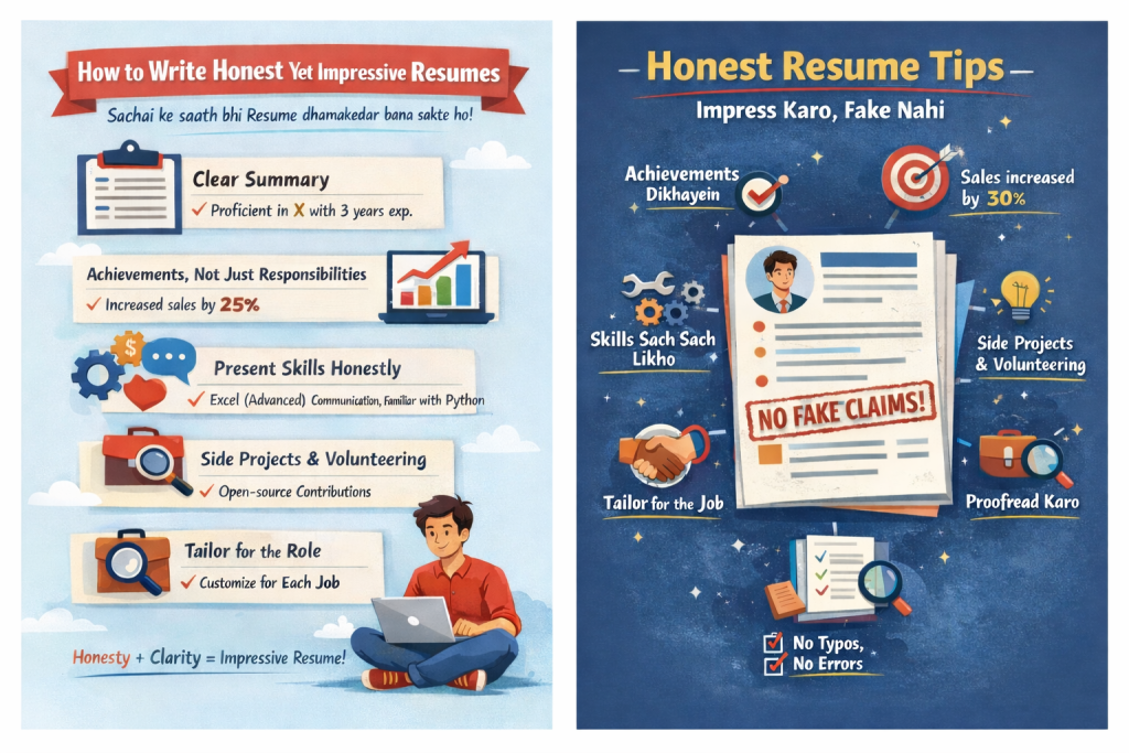 How to Write Honest Yet Impressive Resumes - Insights | Best Job Tool
