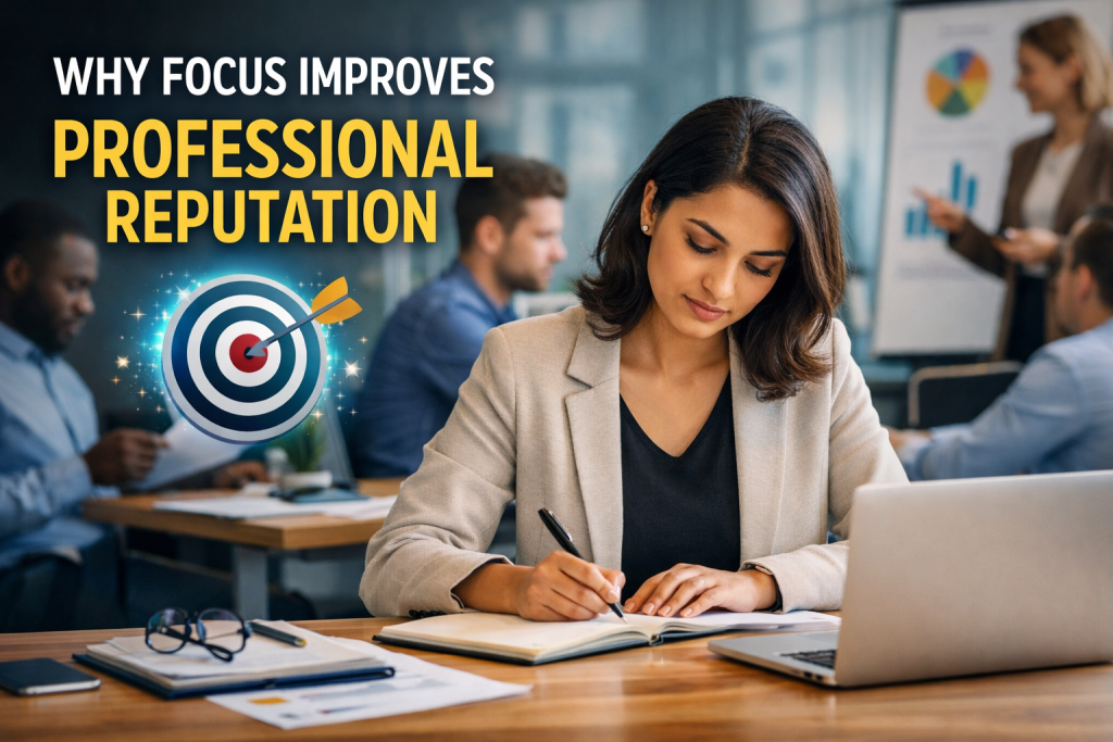 Why focus improves professional reputation - Insights | Best Job Tool