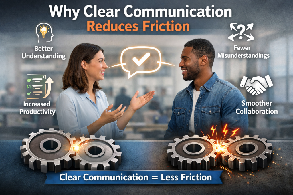 Why clear communication reduces friction - Insights | Best Job Tool